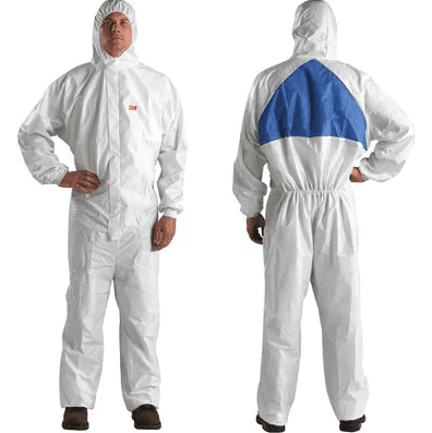 3M 4540+ Protective Coverall Type 5/6 - Safety Clothing & Workwear UK ...