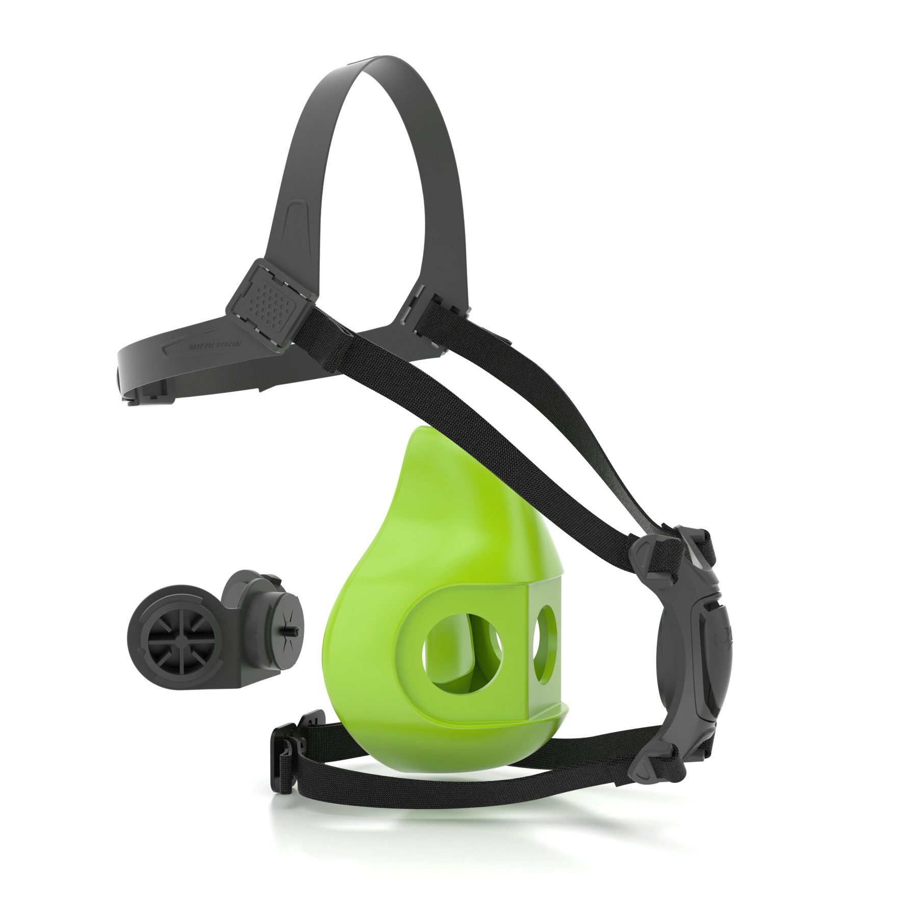 BLS 4000 Series Half mask - Silicone - Twin Filter - Safety Clothing ...